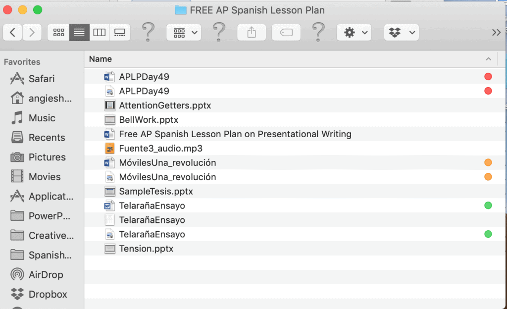 Free AP Spanish Lesson Plan on Presentational Writing - Best ...