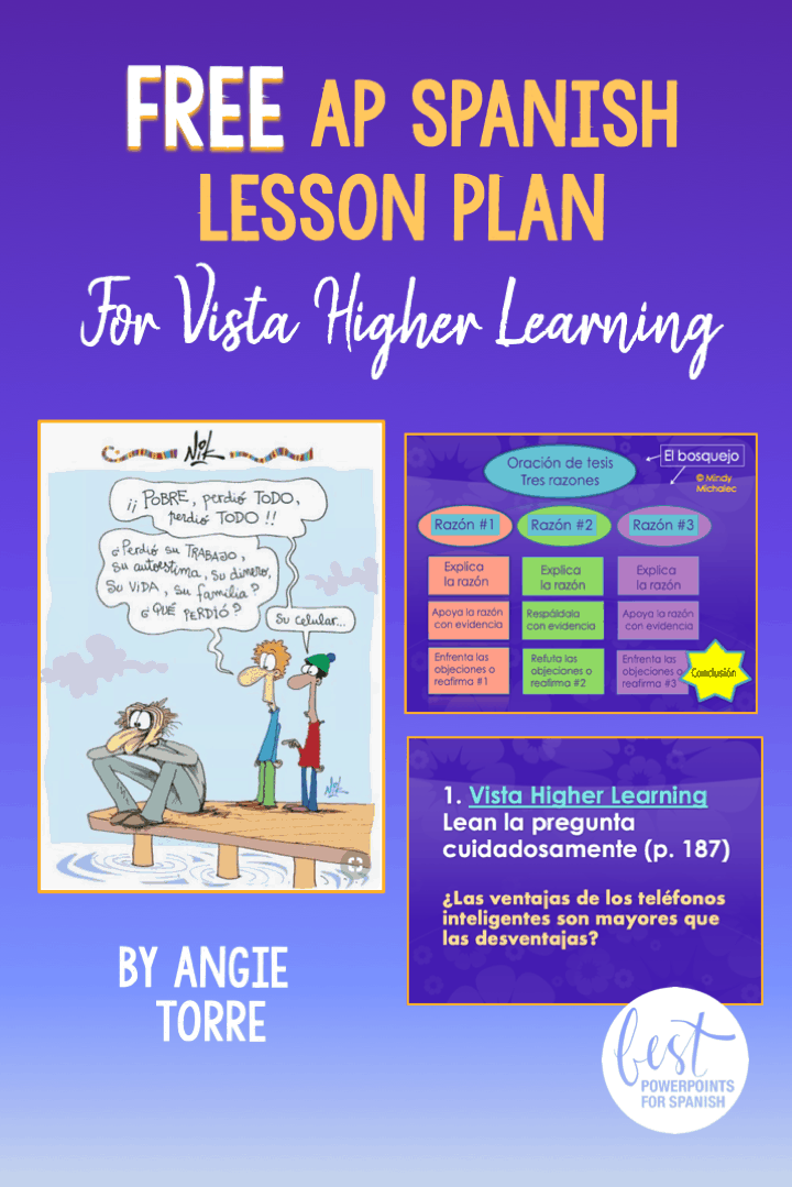 Free AP Spanish Lesson Plan on Presentational Writing - Best ...