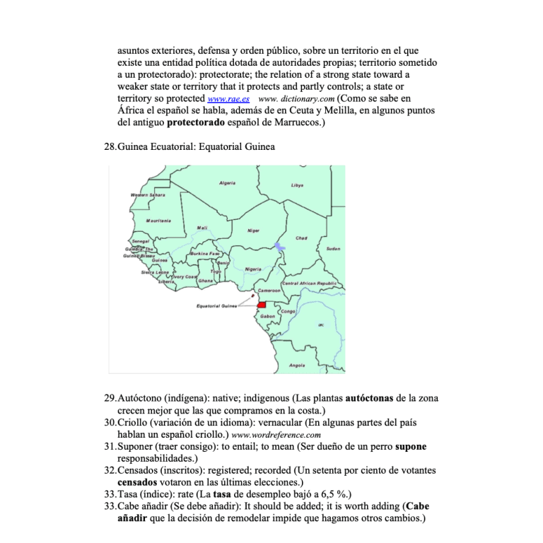 Las familias y las comunidades Vocabulary for AP Spanish - Best ...