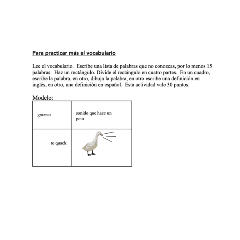 AP Spanish Vocabulary for La vida contemporánea for Vista Higher ...