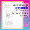 la b y la v: reglas de la ortografía - Best PowerPoints for Spanish ...