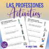 Las profesiones Interactive Notebook and Google Drive Activities - Best ...