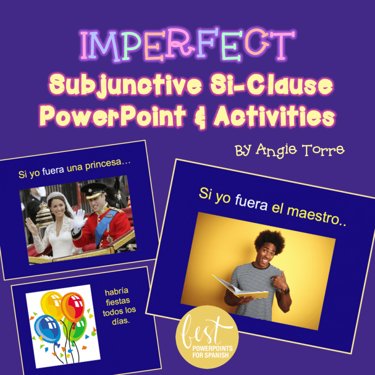 Spanish Resources and Materials Spanish Grammar PowerPoint videos