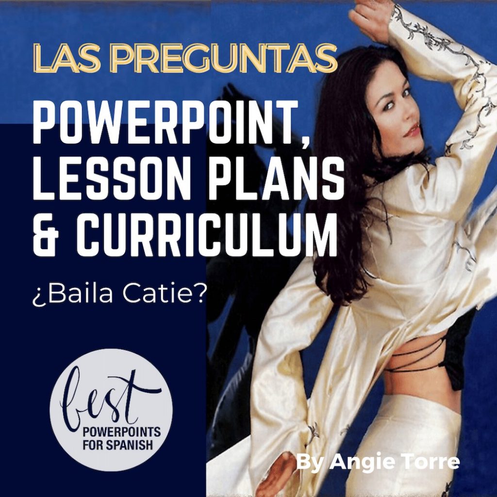 Spanish Questions Preguntas PowerPoint and Curriculum - Best ...