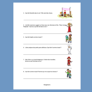 Les professions French Professions Activities Bundle - Best PowerPoints ...
