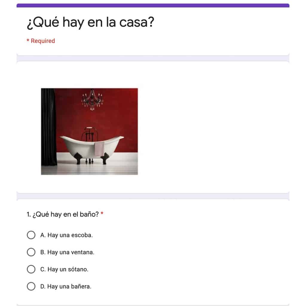 Spanish Digital Escape Room for the House and Chores Vocabulary - Best ...