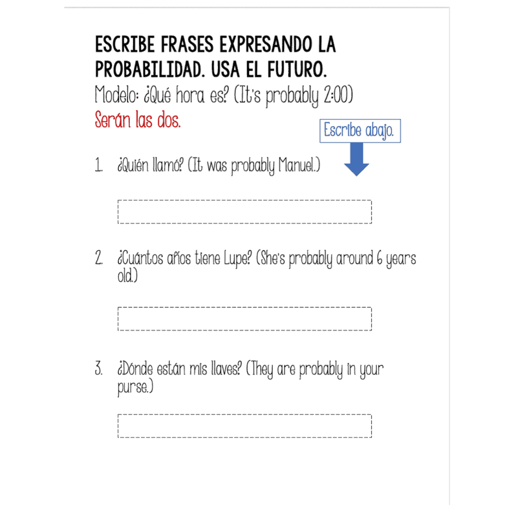 Spanish Future and Conditional Google Drive Activities - Best ...