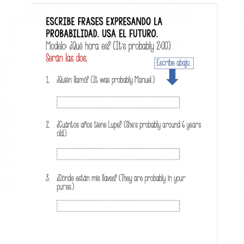 Spanish Future and Conditional Google Drive Activities - Best ...