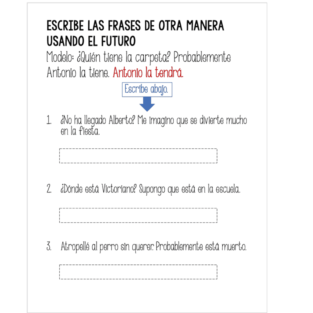 Spanish Future and Conditional Google Drive Activities - Best ...