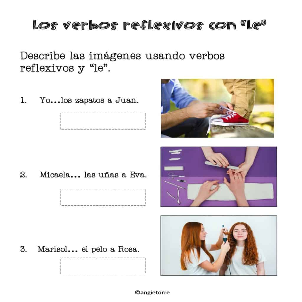 Spanish Reflexive Verbs and Daily Routine Google Drive Activities ...