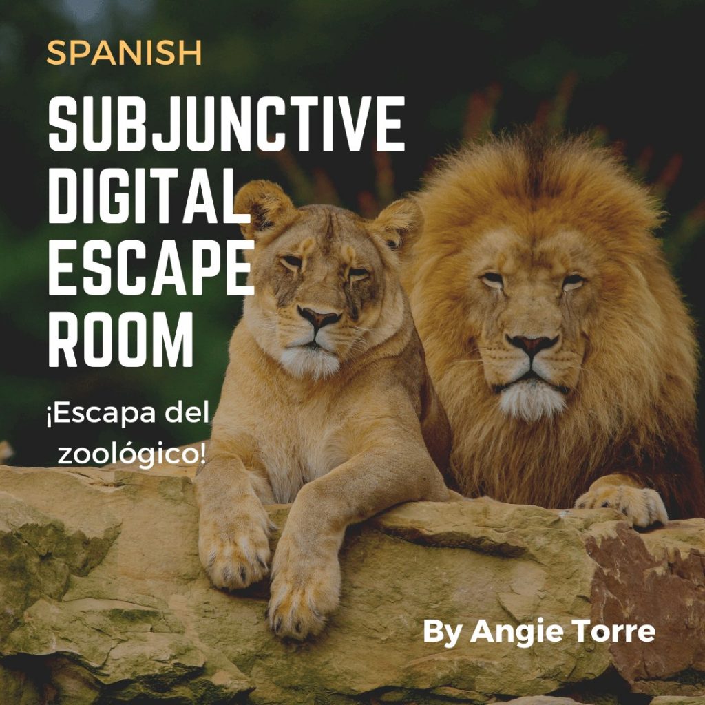 Spanish Subjunctive Digital Escape Room - Best PowerPoints for Spanish ...