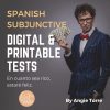 Spanish Subjunctive Digital and Printable Assessments | Tests ...
