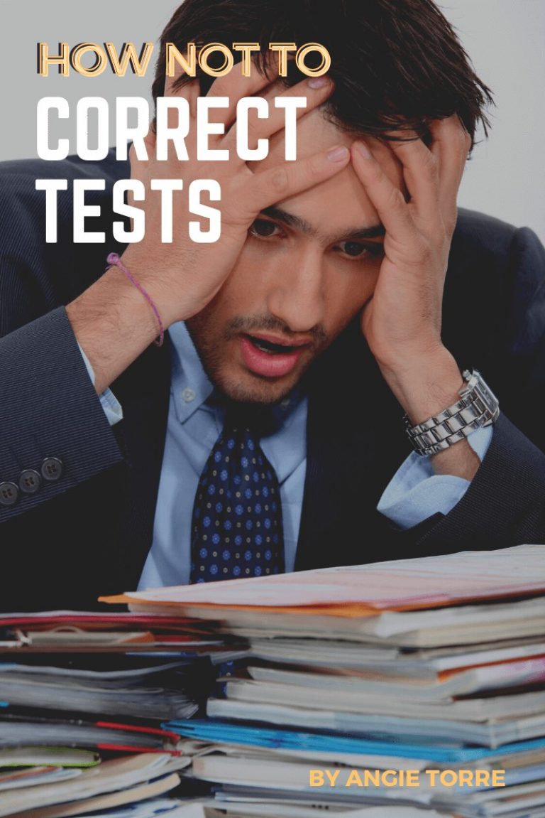 How Not to Correct Tests: You Won't Believe How Easy It Is! - Best ...