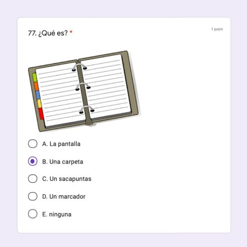 Spanish One Final Exam Autocorrecting Google Forms and Printable - Best ...