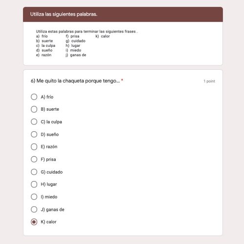 Spanish Two Final Exam Autocorrecting Google Forms and Printable - Best ...