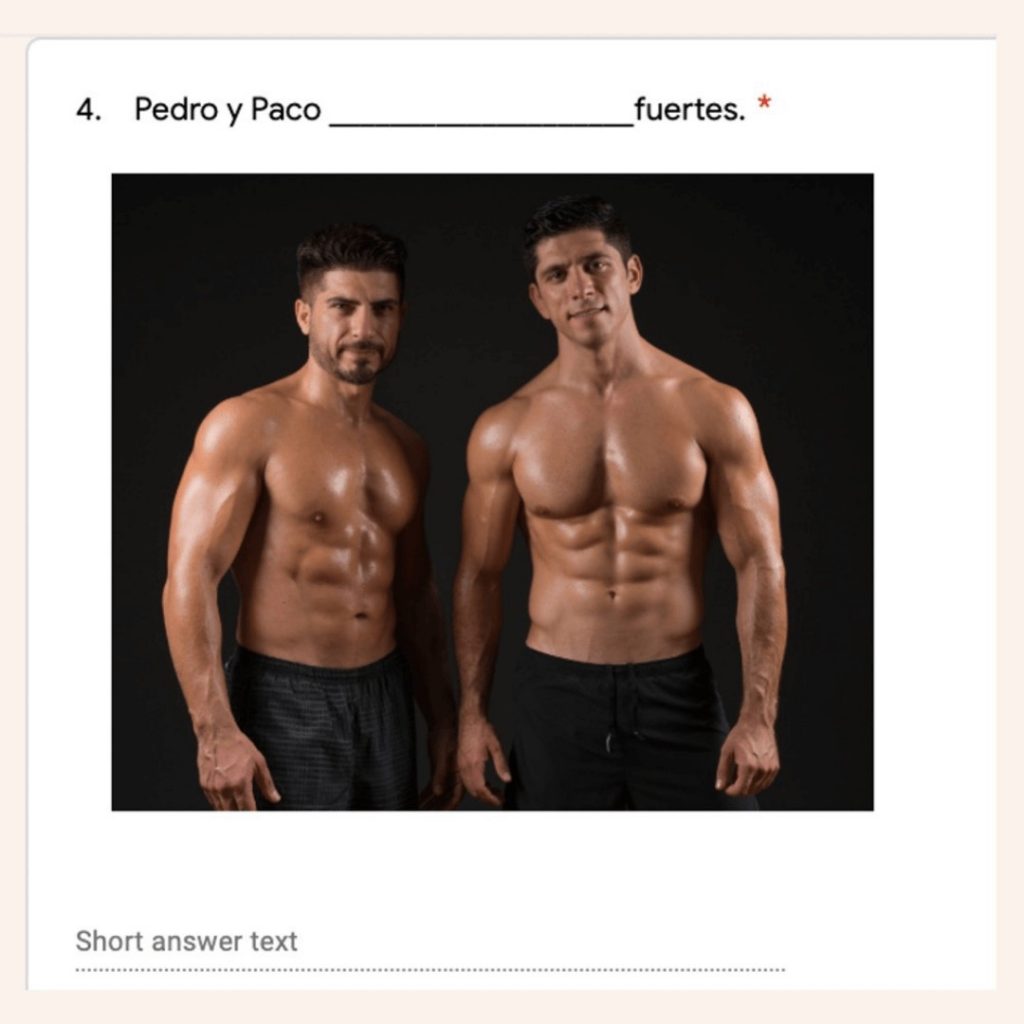 Spanish Verb Ser Present Tense No Prep Google Forms Activity or ...