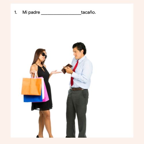 Spanish Verb Ser Present Tense No Prep Google Forms Activity or ...