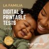 La familia Digital and Printable Tests and Activities - Best ...
