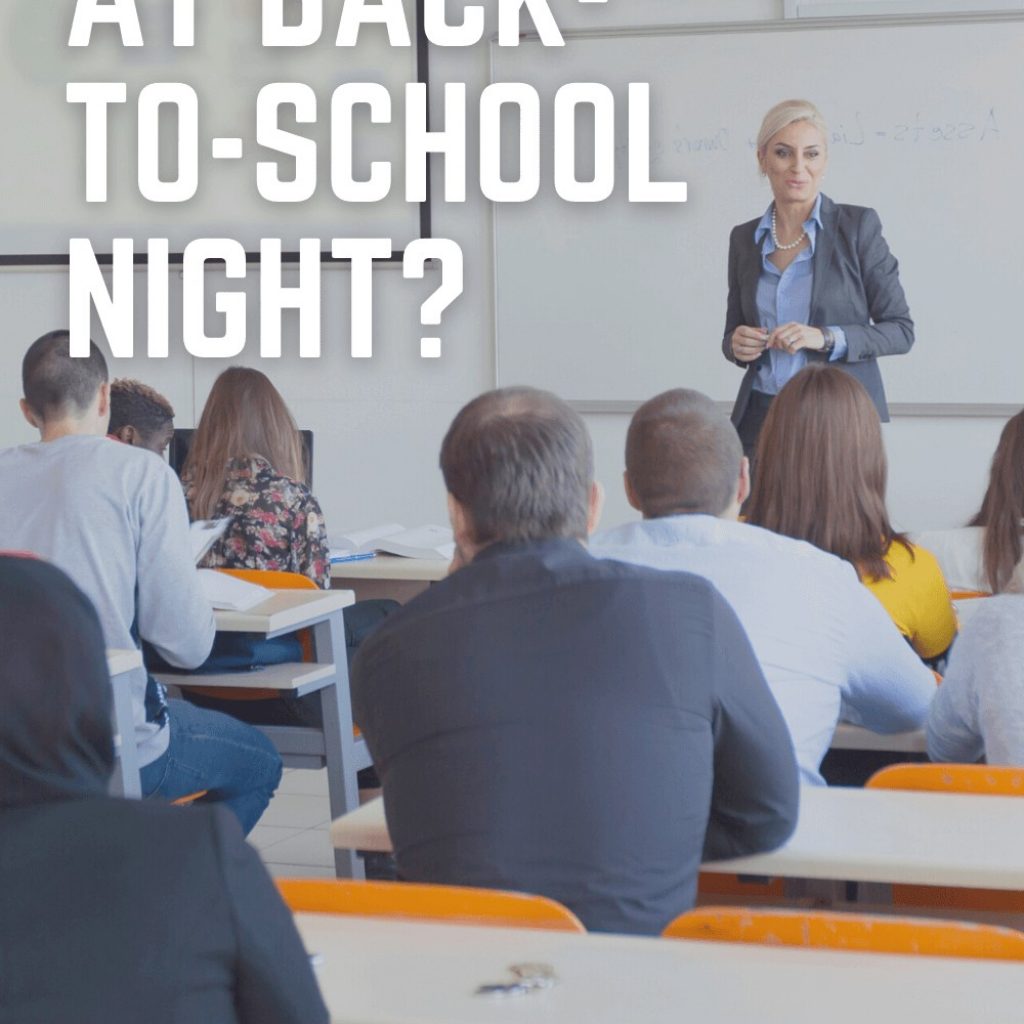 What Do You Do at Back-to-School Night? - Best PowerPoints for Spanish ...