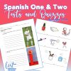 Spanish One and Two Printable and Digital Tests, Quizzes, Worksheets ...
