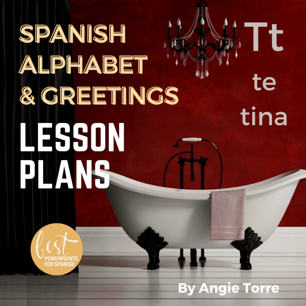 Spanish Alphabet Greetings and Commands Lesson Plans and Curriculum ...