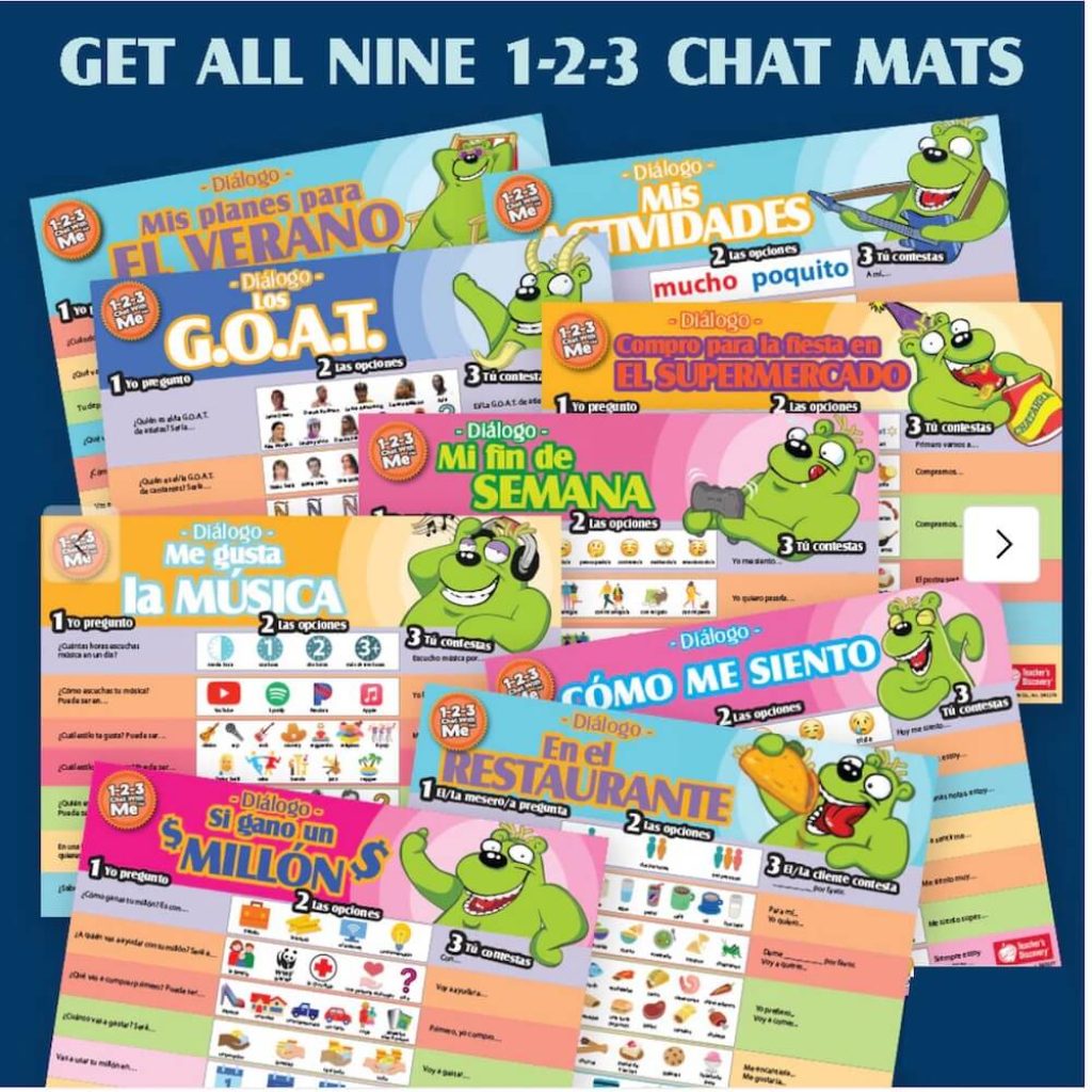CHAT MATS FOR WORLD LANGUAGE: FREE PRINTABLE WORKSHEETS - Best ...