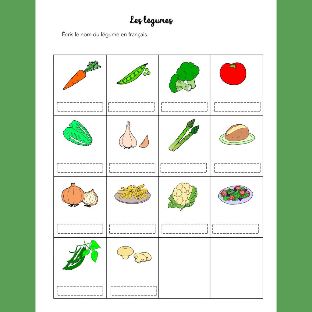 French Food Interactive Notebook Activities Digital and Printable ...