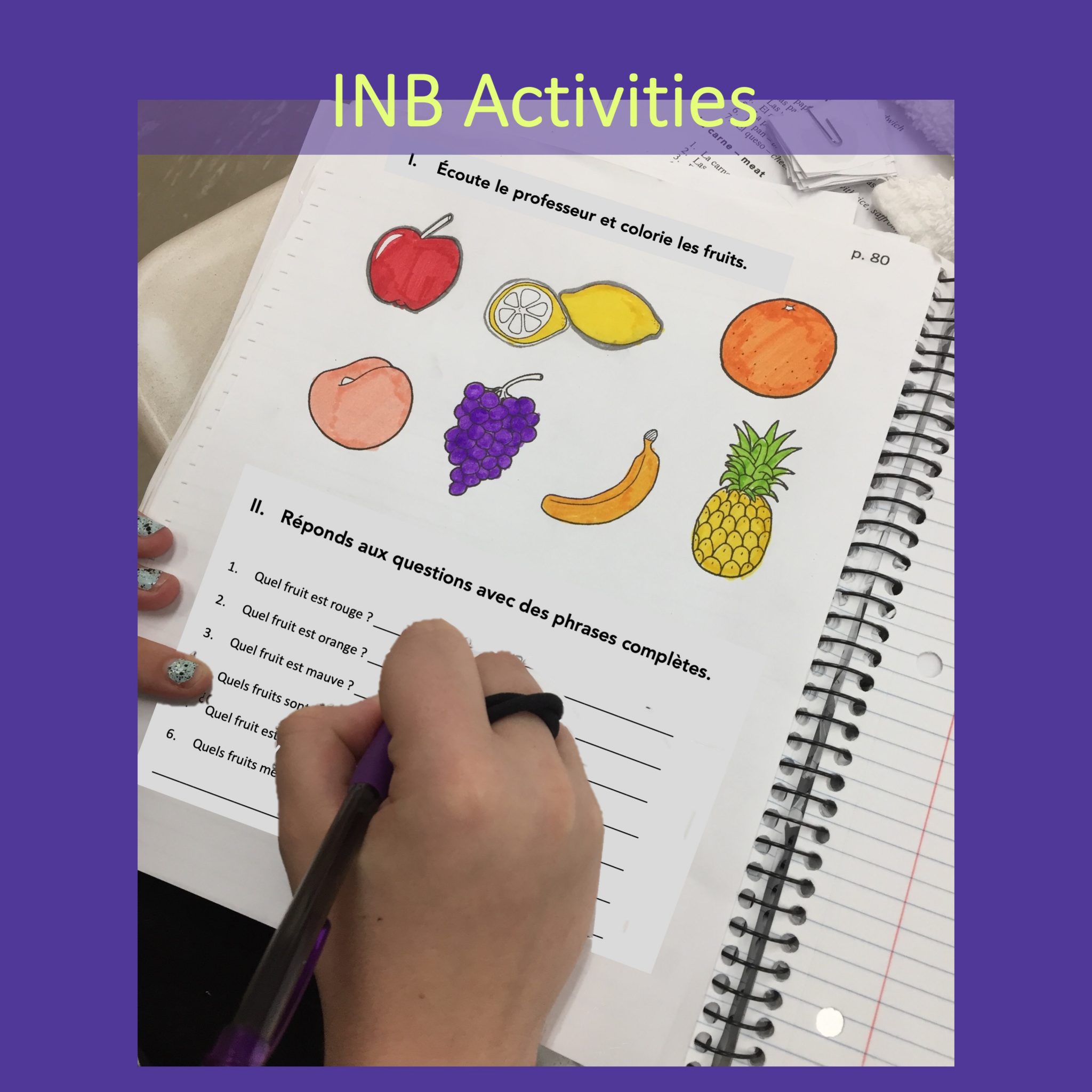 La nourriture PowerPoint and Printable and Digital Activities - Best ...