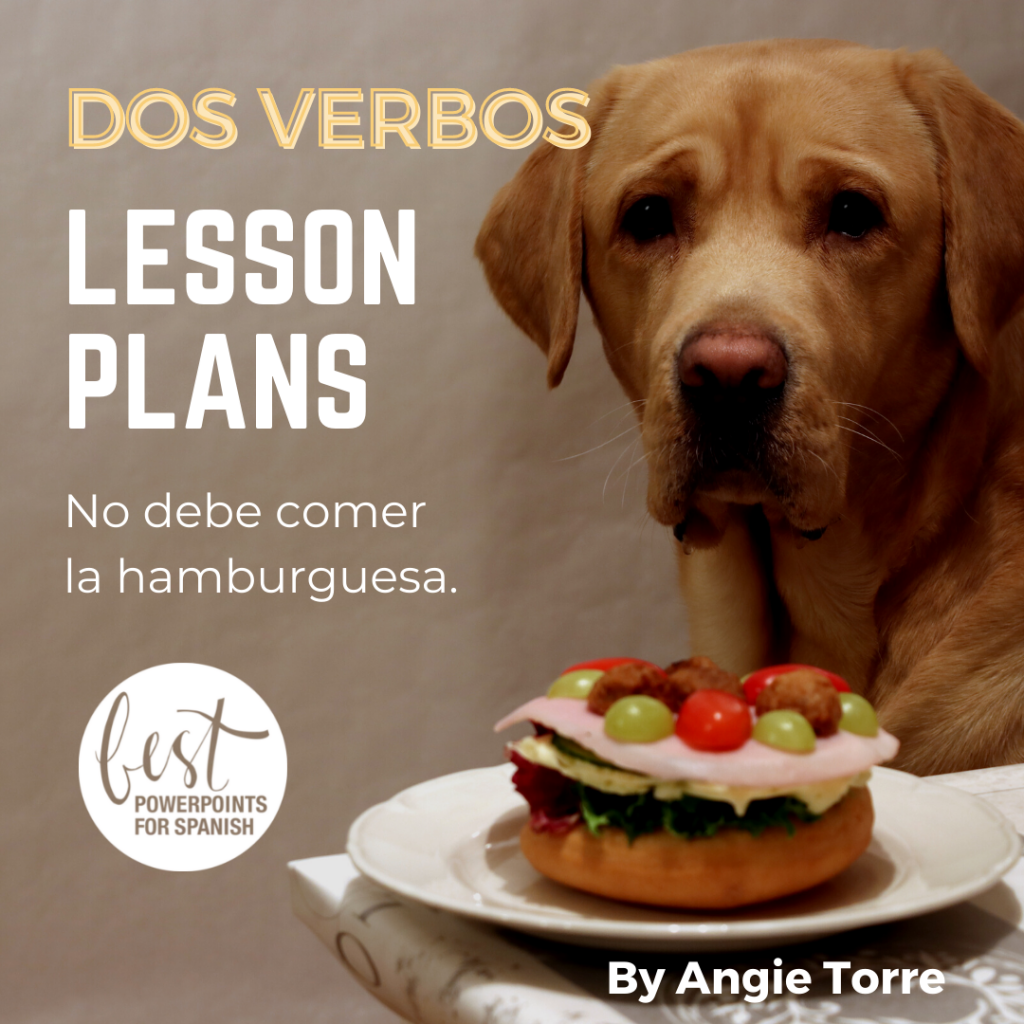 Spanish Dos verbos How to Use Two Verbs in a Sentence Lesson Plans ...