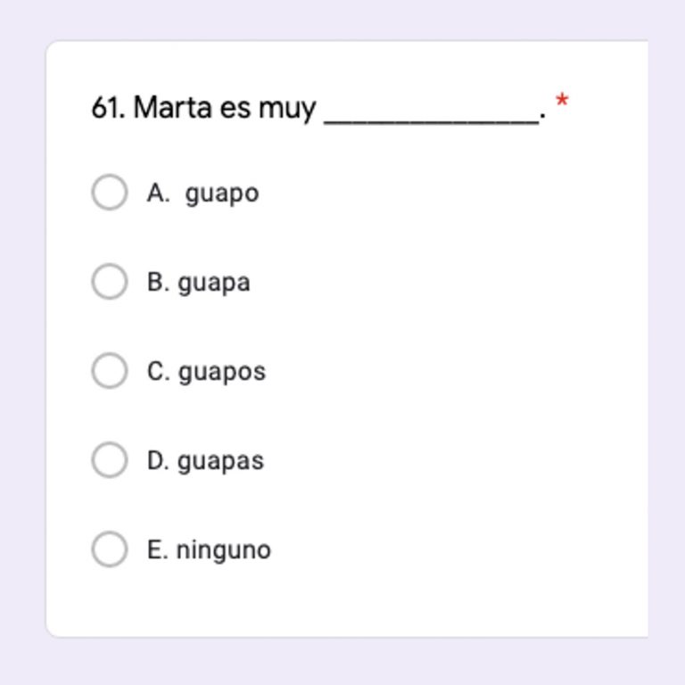 Spanish One Midterm Exam Autocorrecting Google Forms and Printable ...