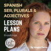Spanish Verb SER Adjectives and Plurals Lesson Plans and Curriculum ...