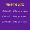Spanish Subject Pronouns Tú Usted Ustedes Questions Lesson Plans and ...