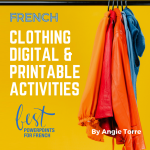 Les vêtements French Clothing and Colors Curriculum - Best PowerPoints ...