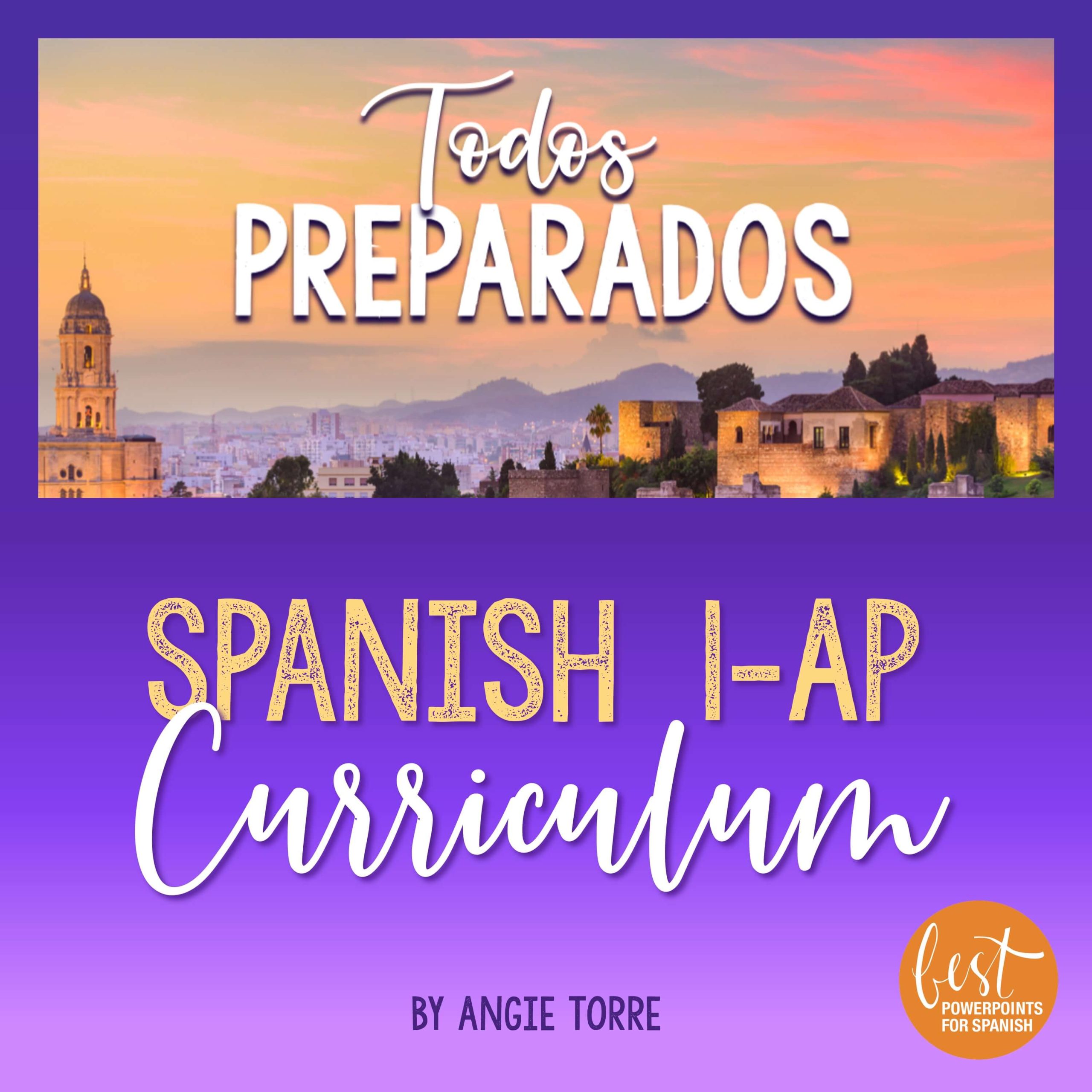Todos Preparados Spanish Curriculum for One Two Three Four and AP (VHL ...