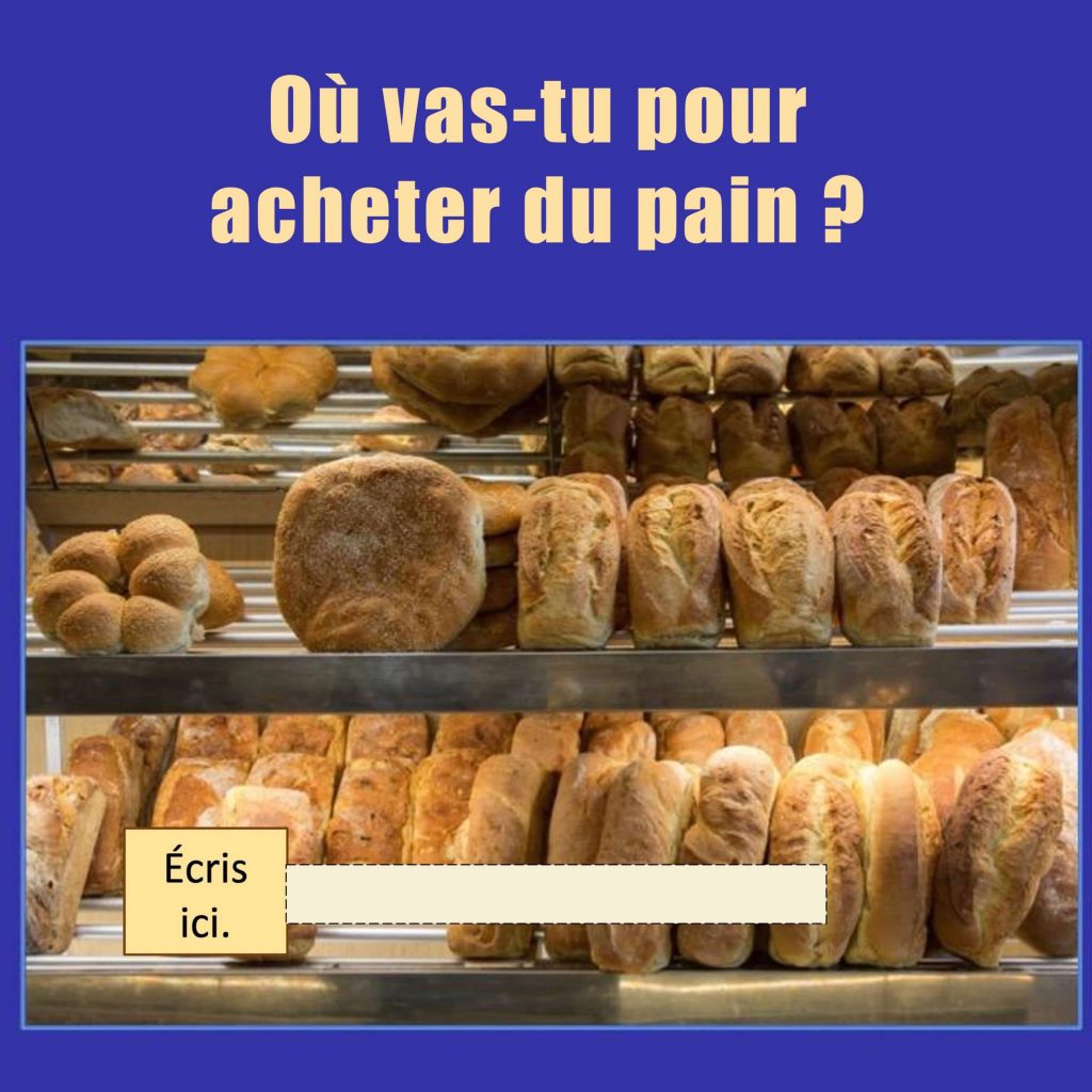 French Places Google Drive Activity Les endroits en ville - Best ...