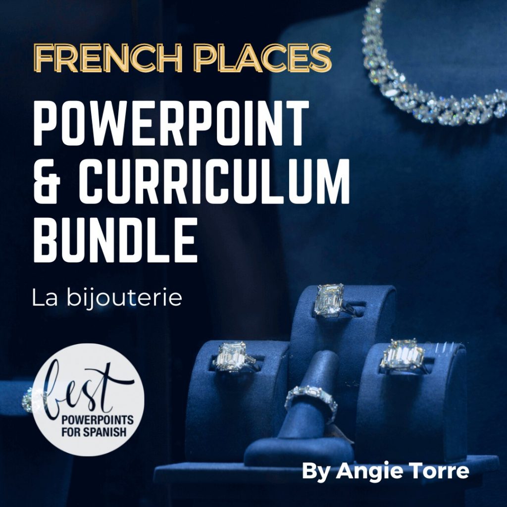 French Places in the City Les endroits PowerPoint and Curriculum Bundle ...