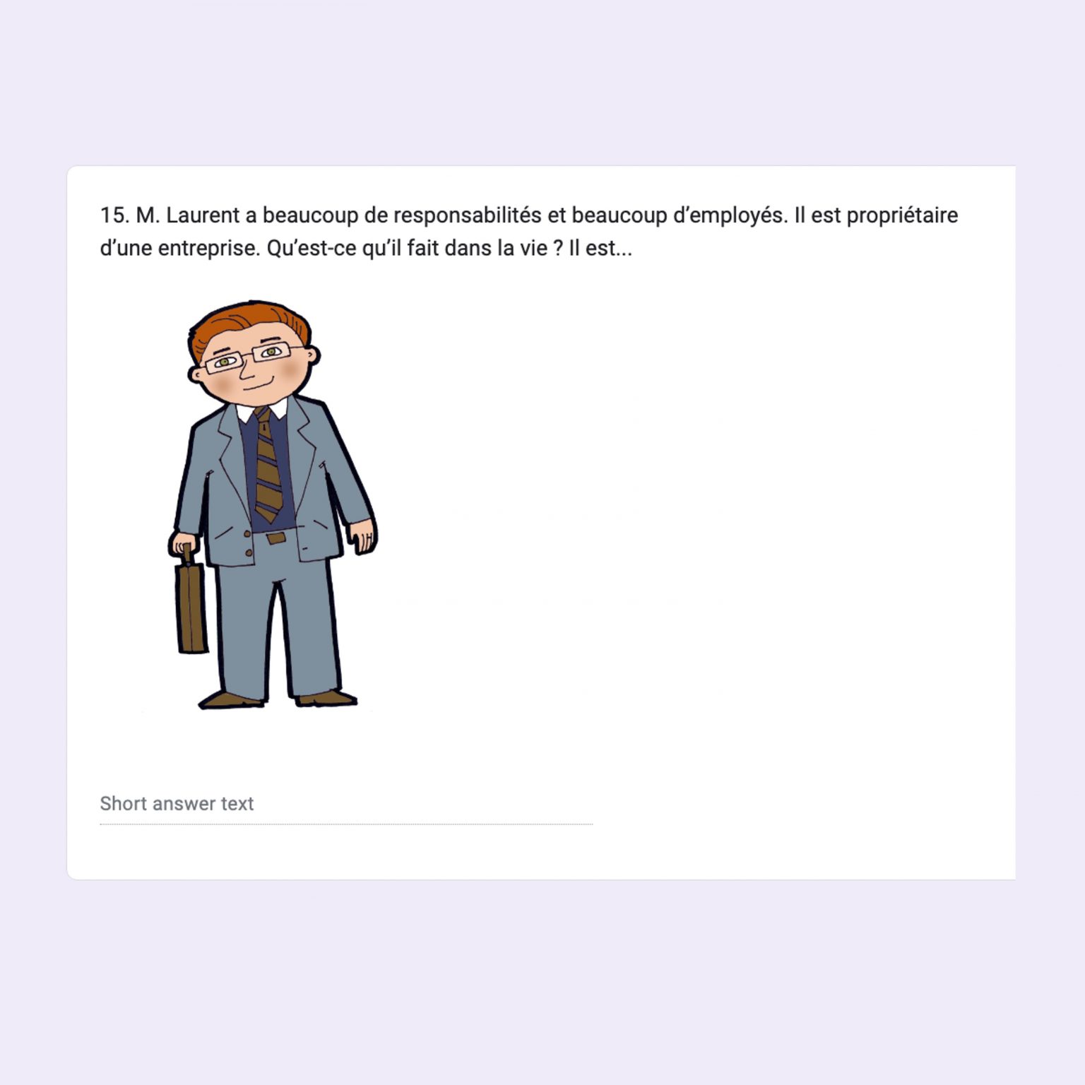 French Professions Vocabulary Tests And Activities Print and Digital ...