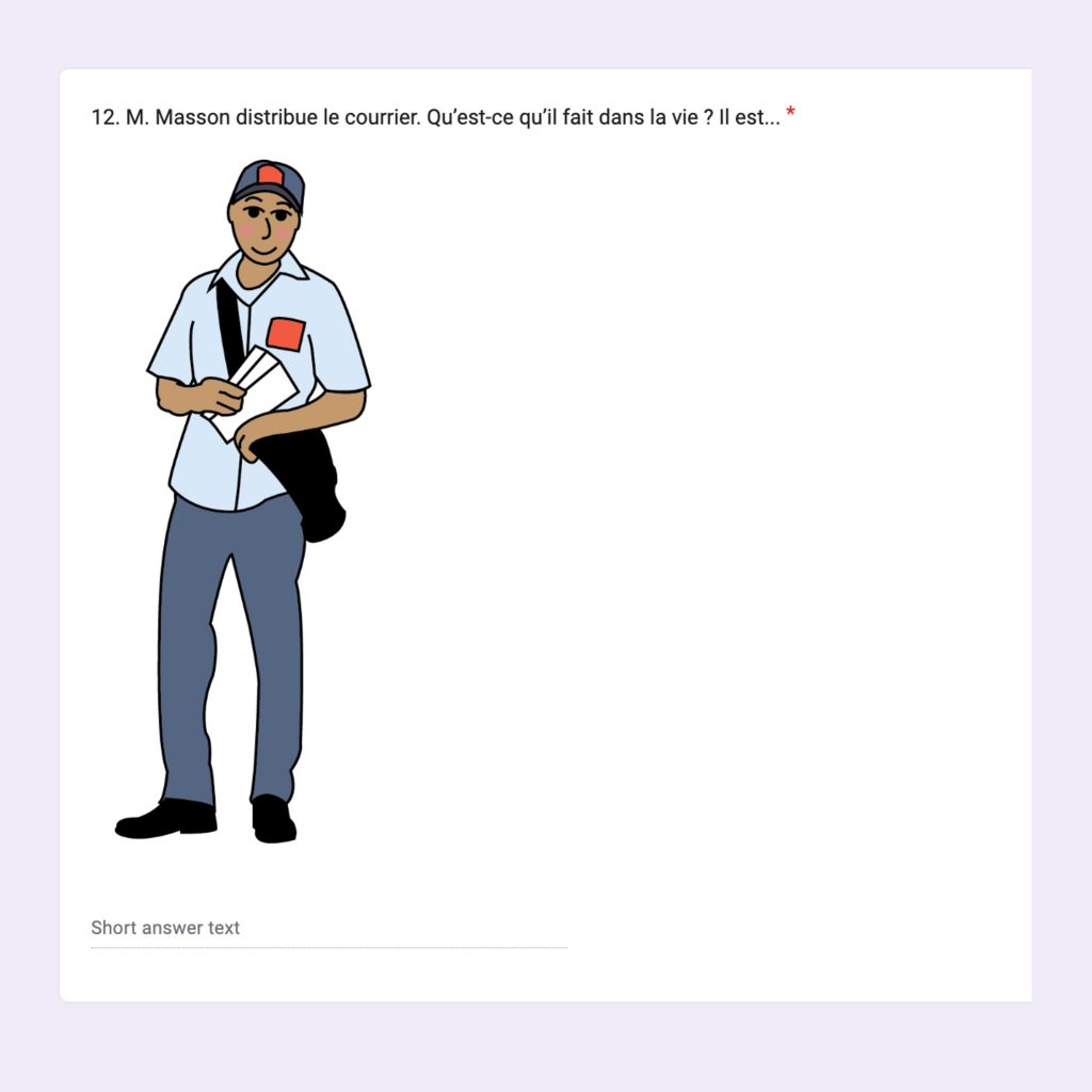 French Professions Vocabulary Tests And Activities Print and Digital ...