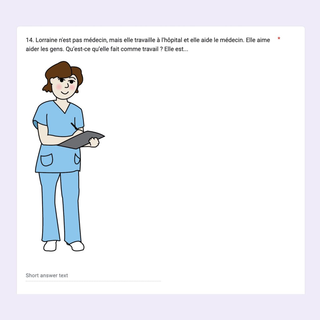 French Professions Vocabulary Tests And Activities Print and Digital ...