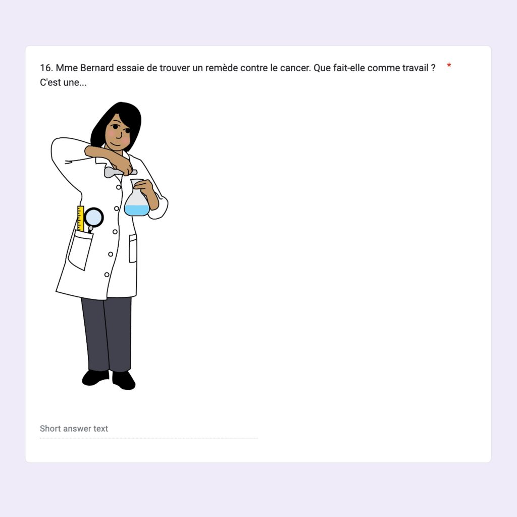 French Professions Vocabulary Tests And Activities Print and Digital ...