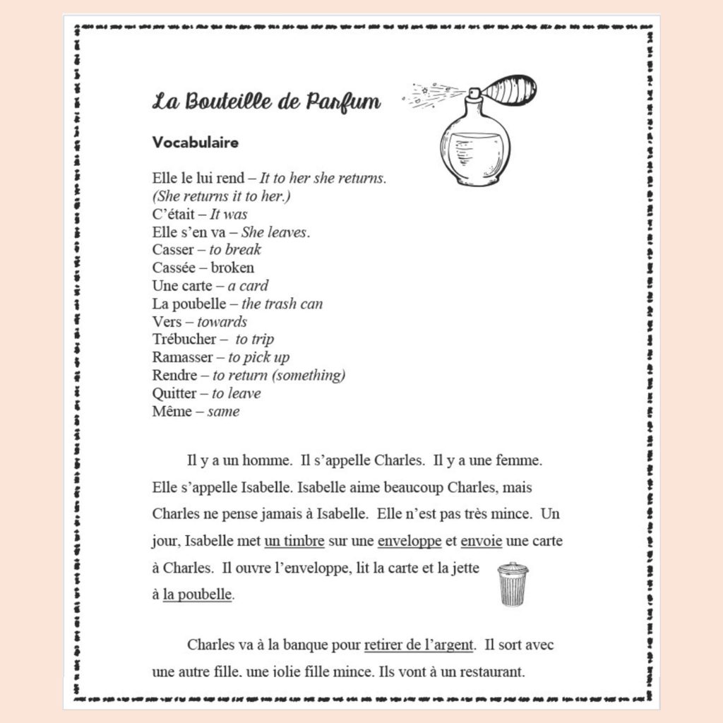 Places in French Stories, Comprehensible Input, and Activities for High ...