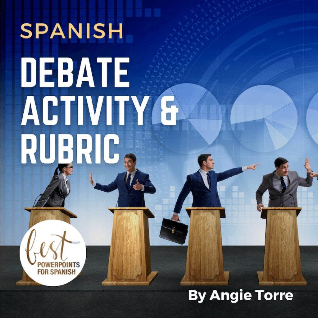Spanish Debate Group Speaking Activity and Rubric - Best PowerPoints ...