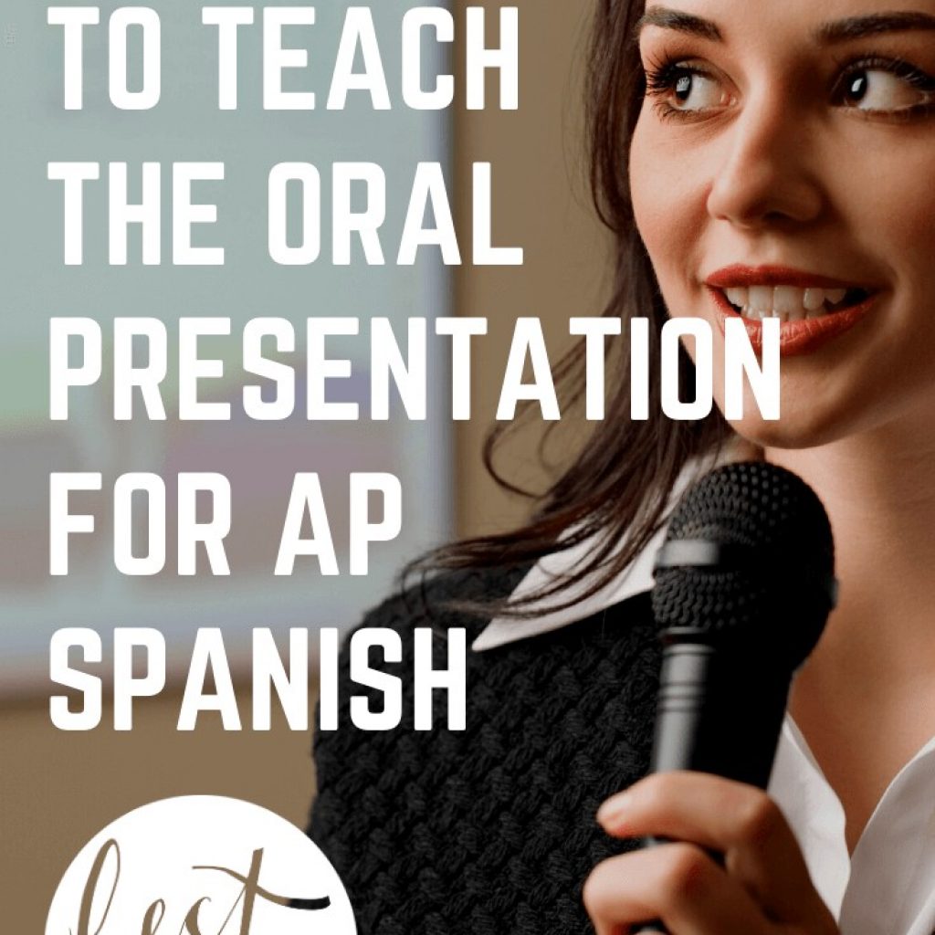 La presentación oral: 13 Ways to Teach it for AP Spanish Success - Best ...