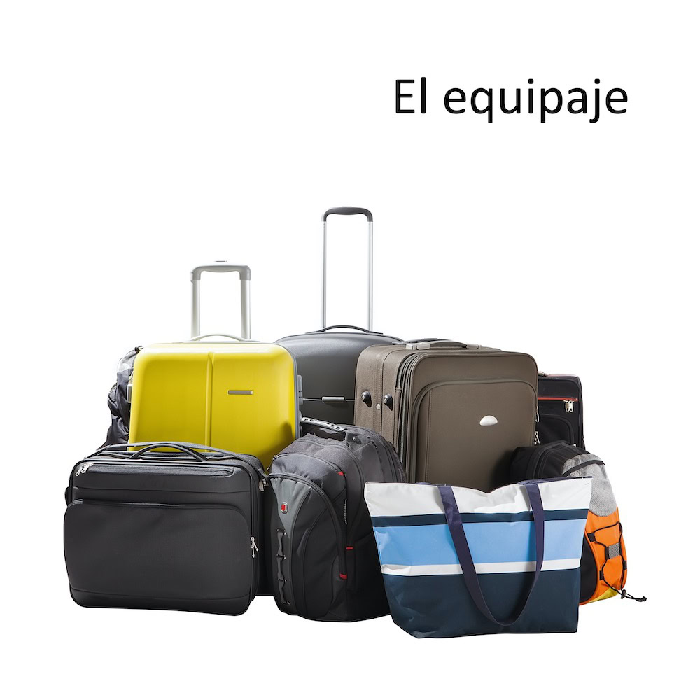 Spanish Travel Vocabulary PowerPoint and Google Slides Vacation Words ...