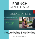 French Resources French PowerPoints Le français French Curriculum