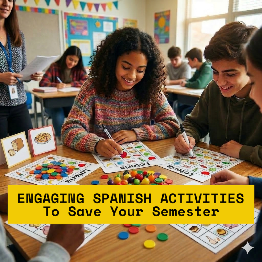 Beating the "Spring Slump": Engaging Spanish Activities to Save Your ...